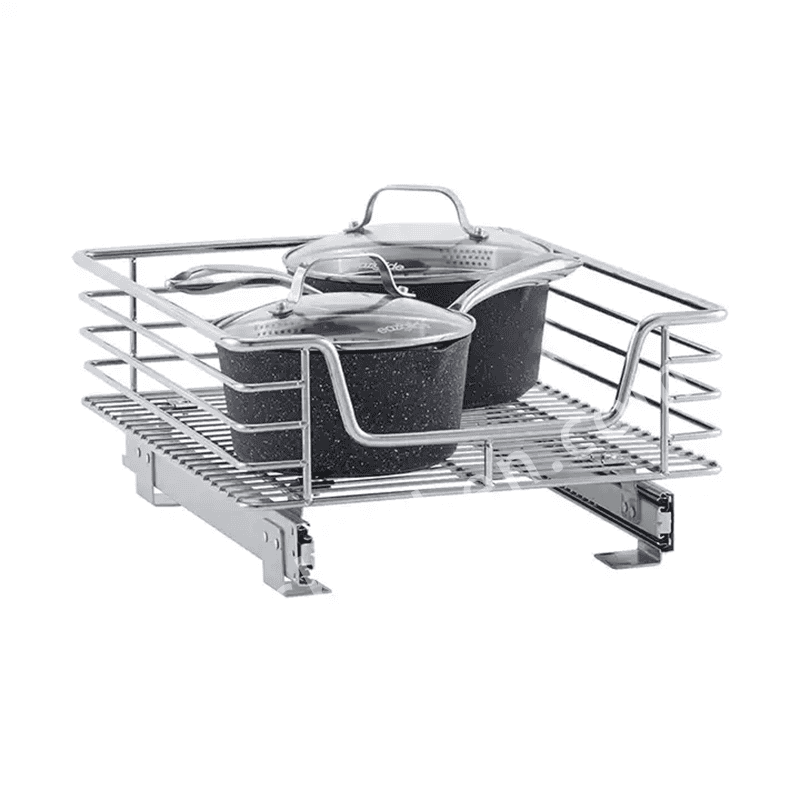 Four Side Round Wire Basket - Baskets Kitchen